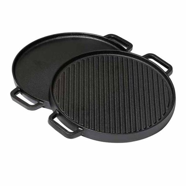Cast Iron 30cm Reversible Grill/Griddle (YXT002) – BBQ BRO