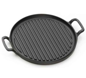 Cast Iron 31cm Round Grill Griddle Plate (TGP001) – BBQ BRO