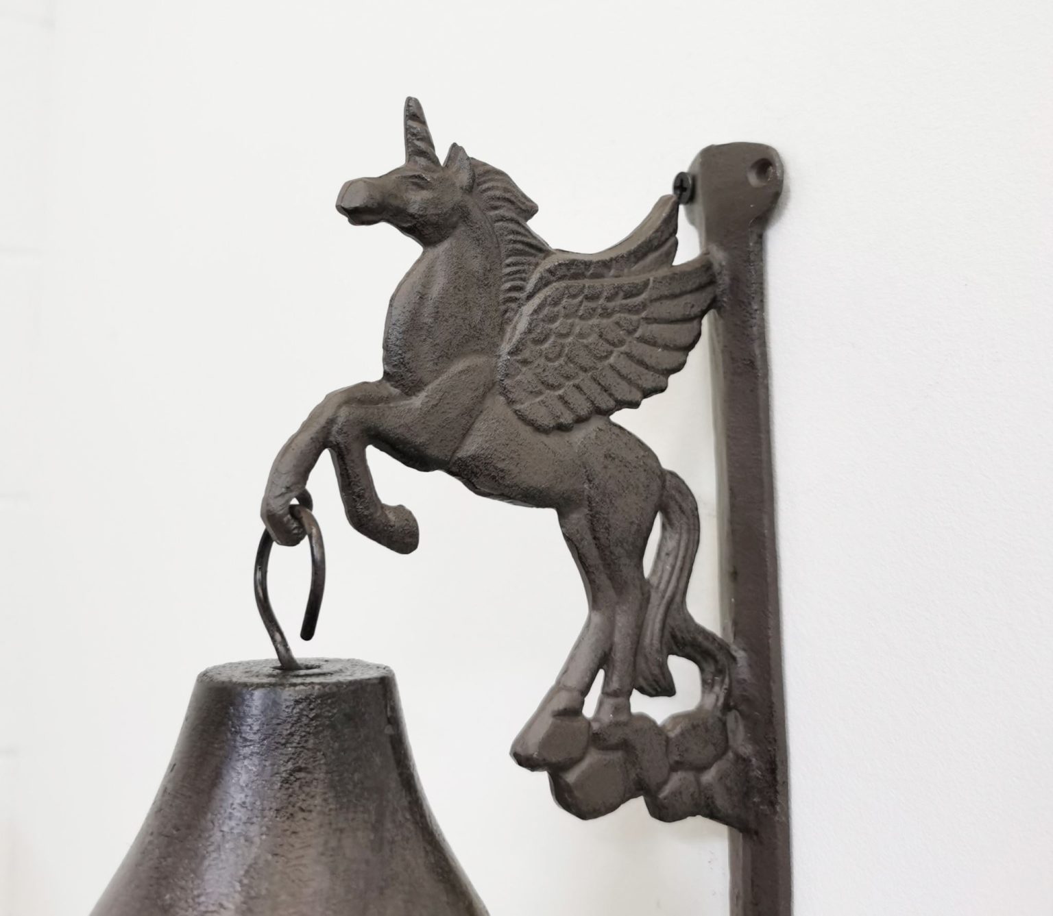 Cast Iron Unicorn Wall Mount Door Bell Ring Bell – BBQ BRO